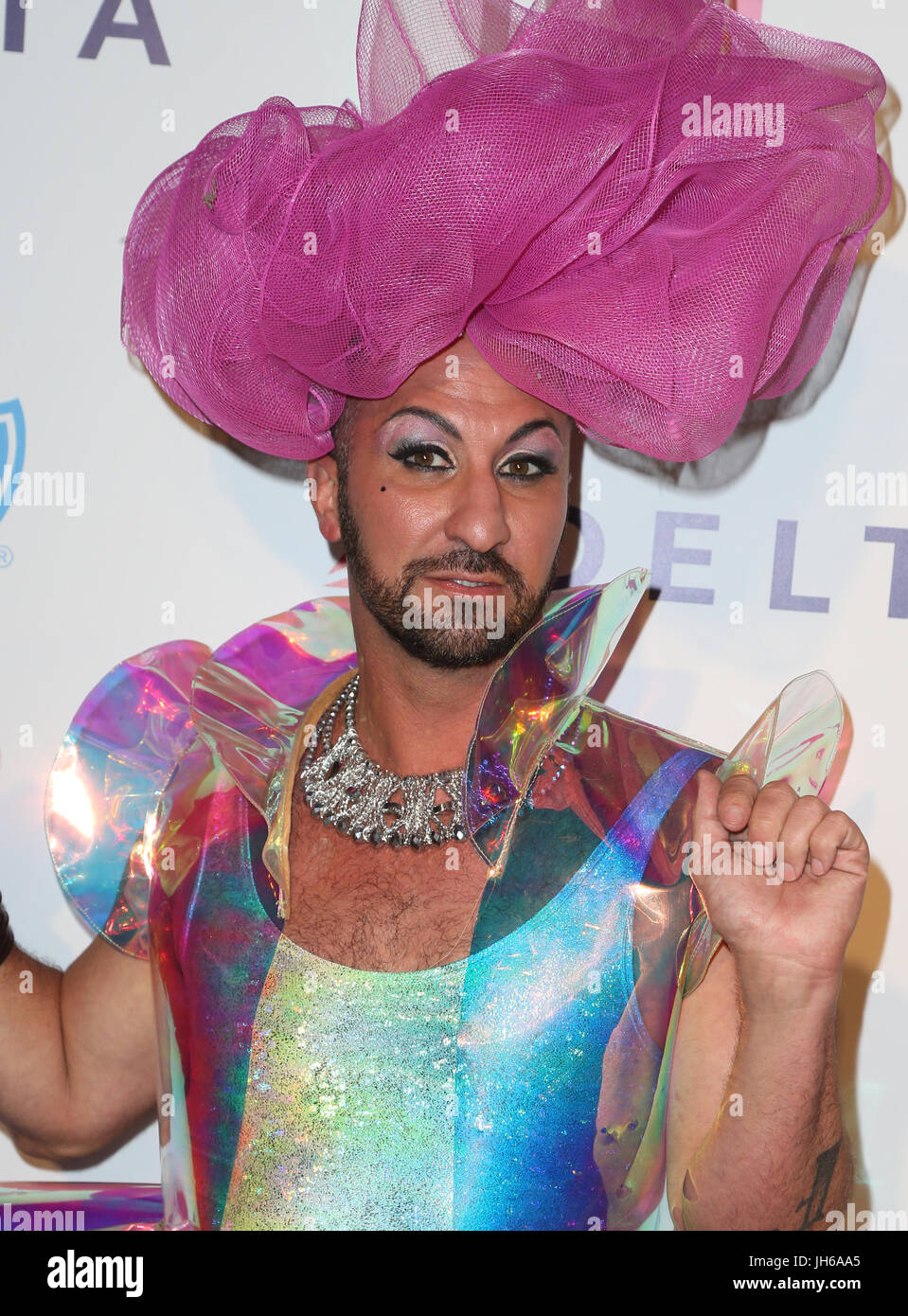 L.A. Pride #ResistMarch Featuring: Billy Francesca Where: Los Angeles ...