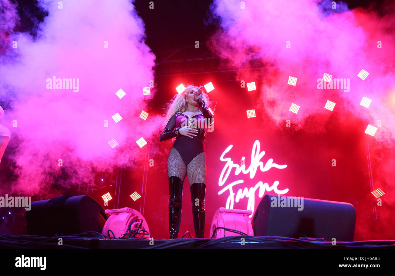 L.A. Pride #ResistMarch Featuring: Erika Jayne Where: Los Angeles ...