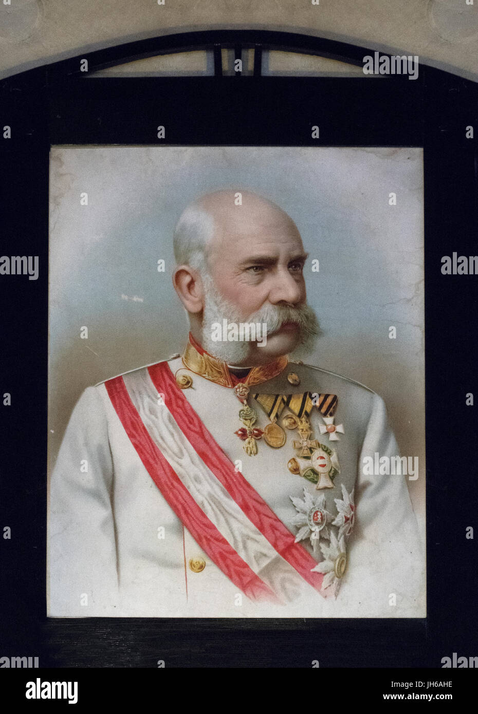 Picture of Emperor Franz Josef,Czech Republic Stock Photo - Alamy