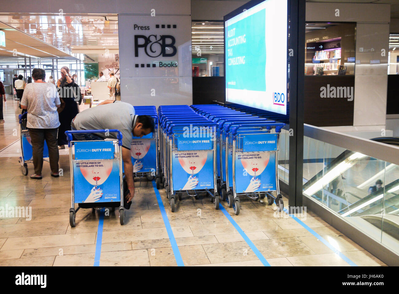 Swiss trolley hi-res stock photography and images - Alamy