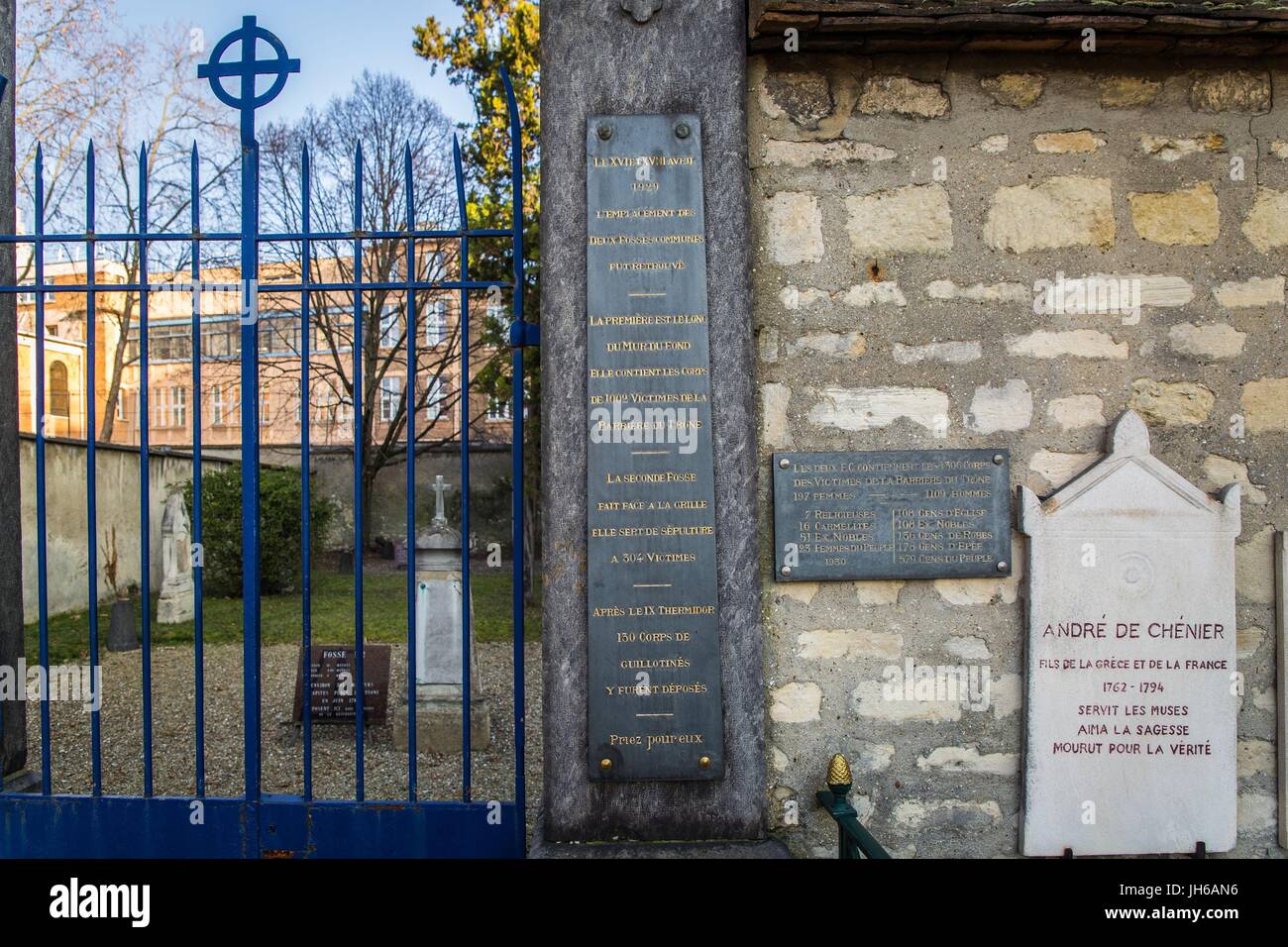 Picpus cemetery paris hi-res stock photography and images - Alamy