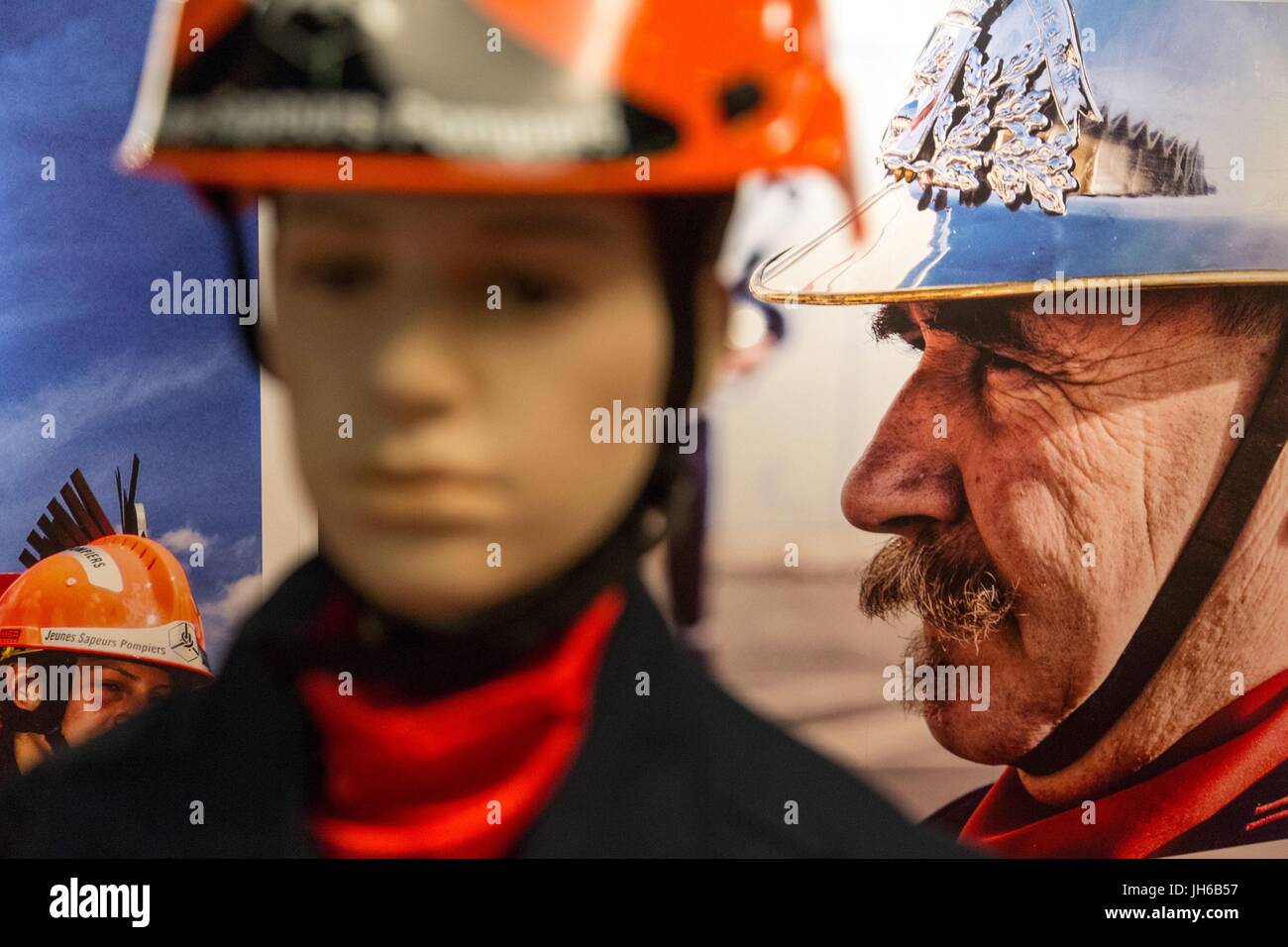 FRENCH FIREFIGHTERS CONGRESS,TOURS Stock Photo - Alamy