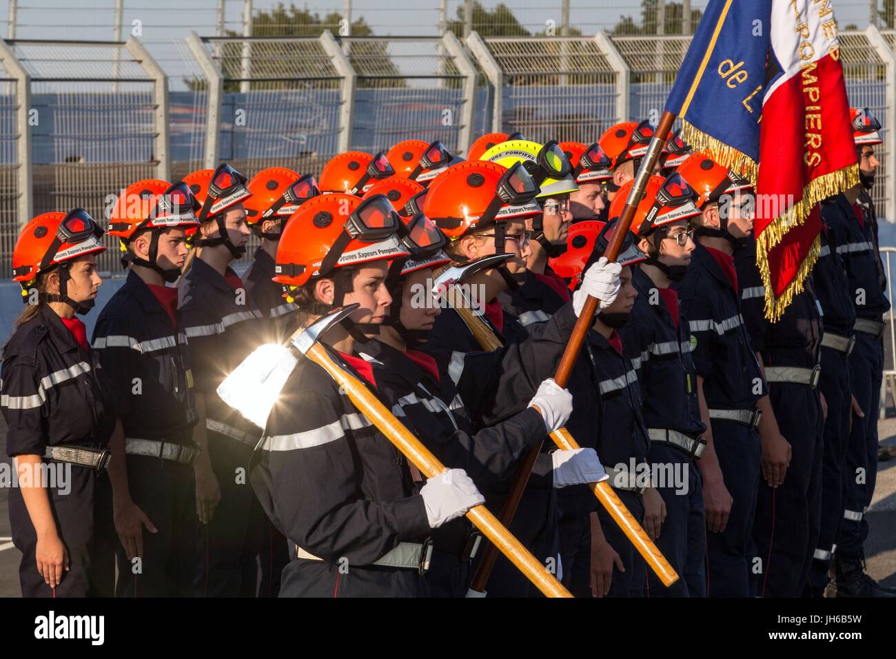 FRENCH FIREFIGHTERS CONGRESS,TOURS Stock Photo - Alamy