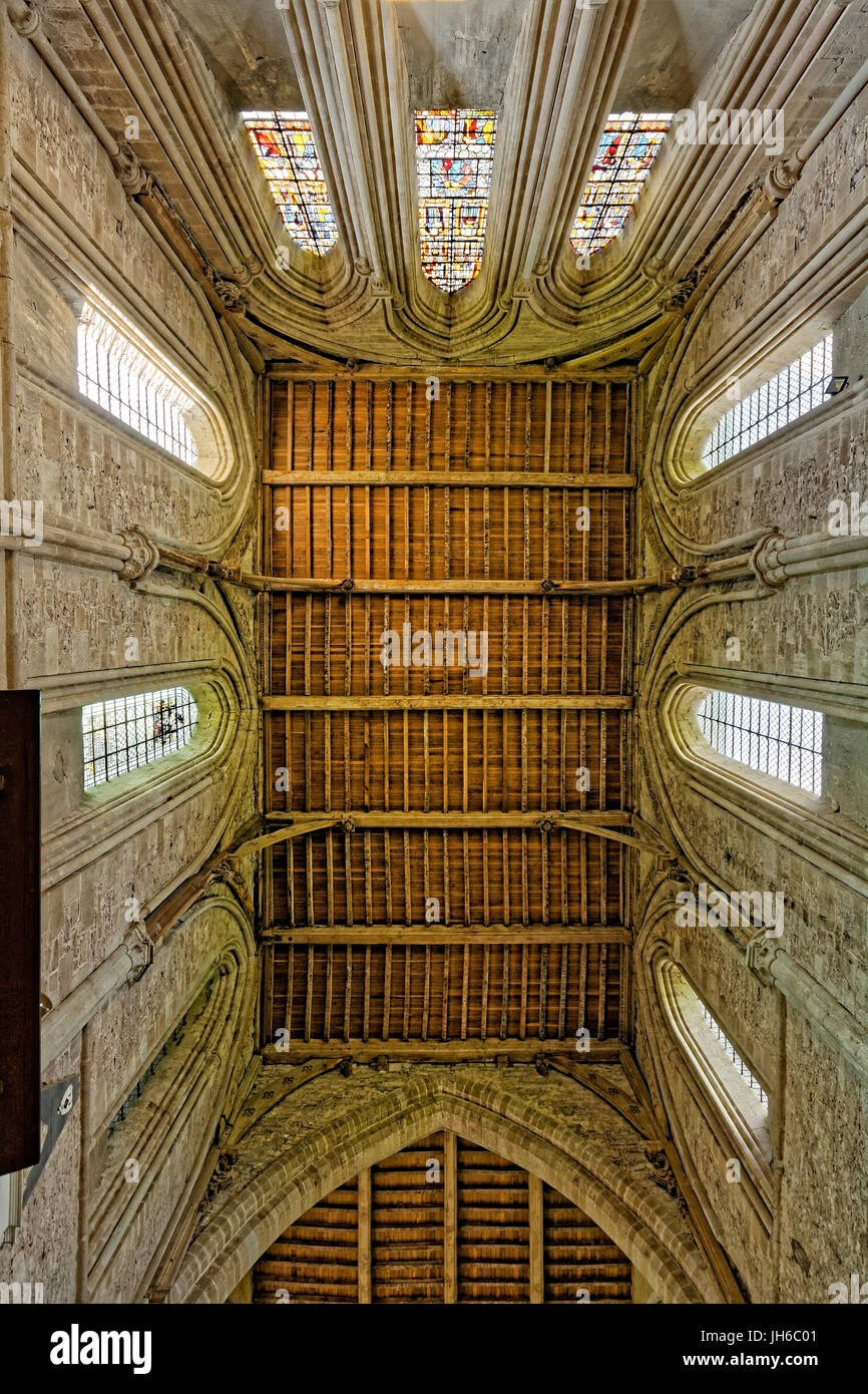 Dore Abbey at Abbey Dore, Herefordshire is in the Golden Valley and is ...