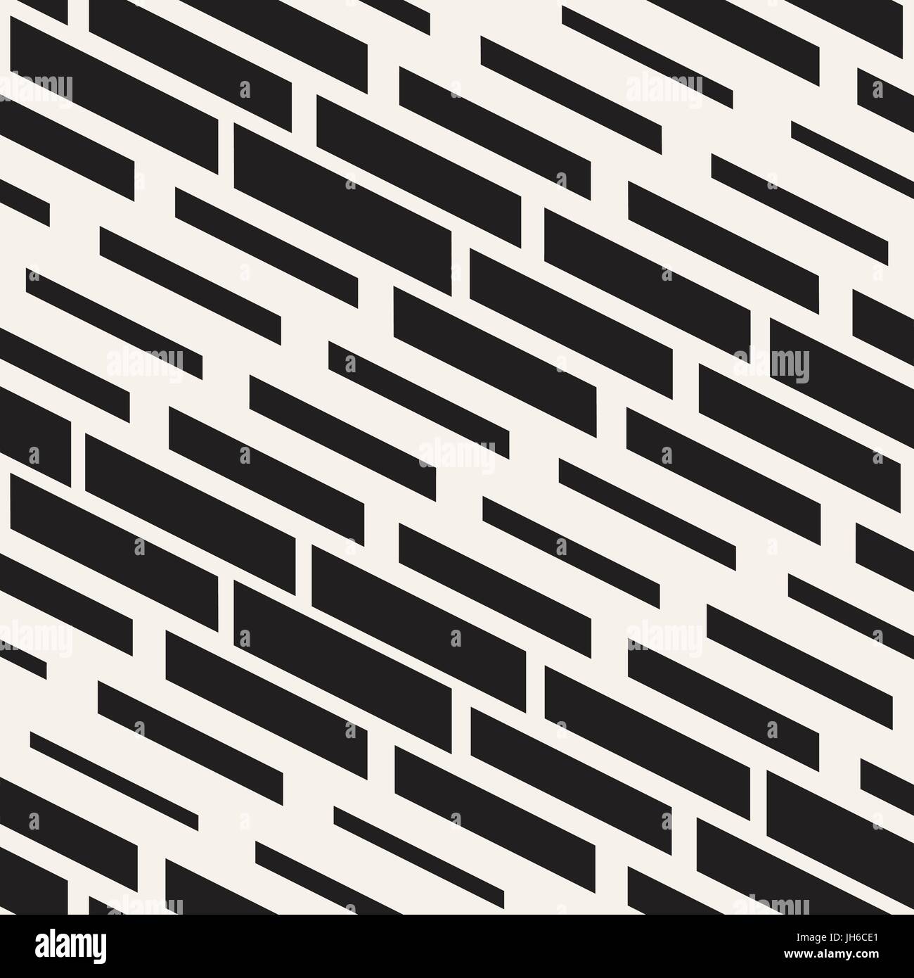 Black and White Irregular Dashed Lines Pattern. Modern Abstract Vector ...