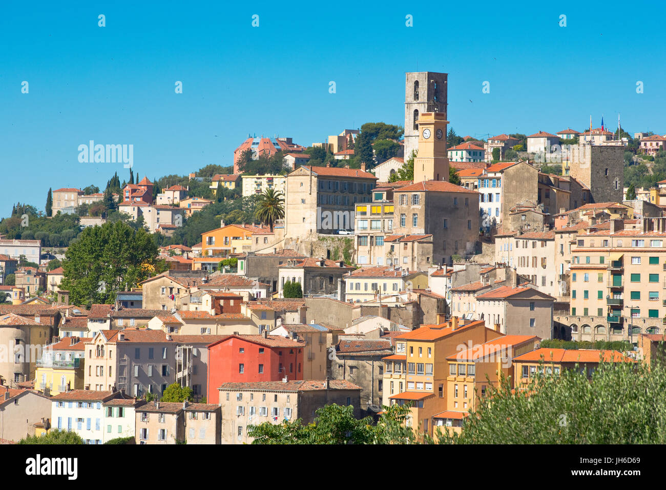 View of Grasse, French Riviera, France Stock Photo - Alamy