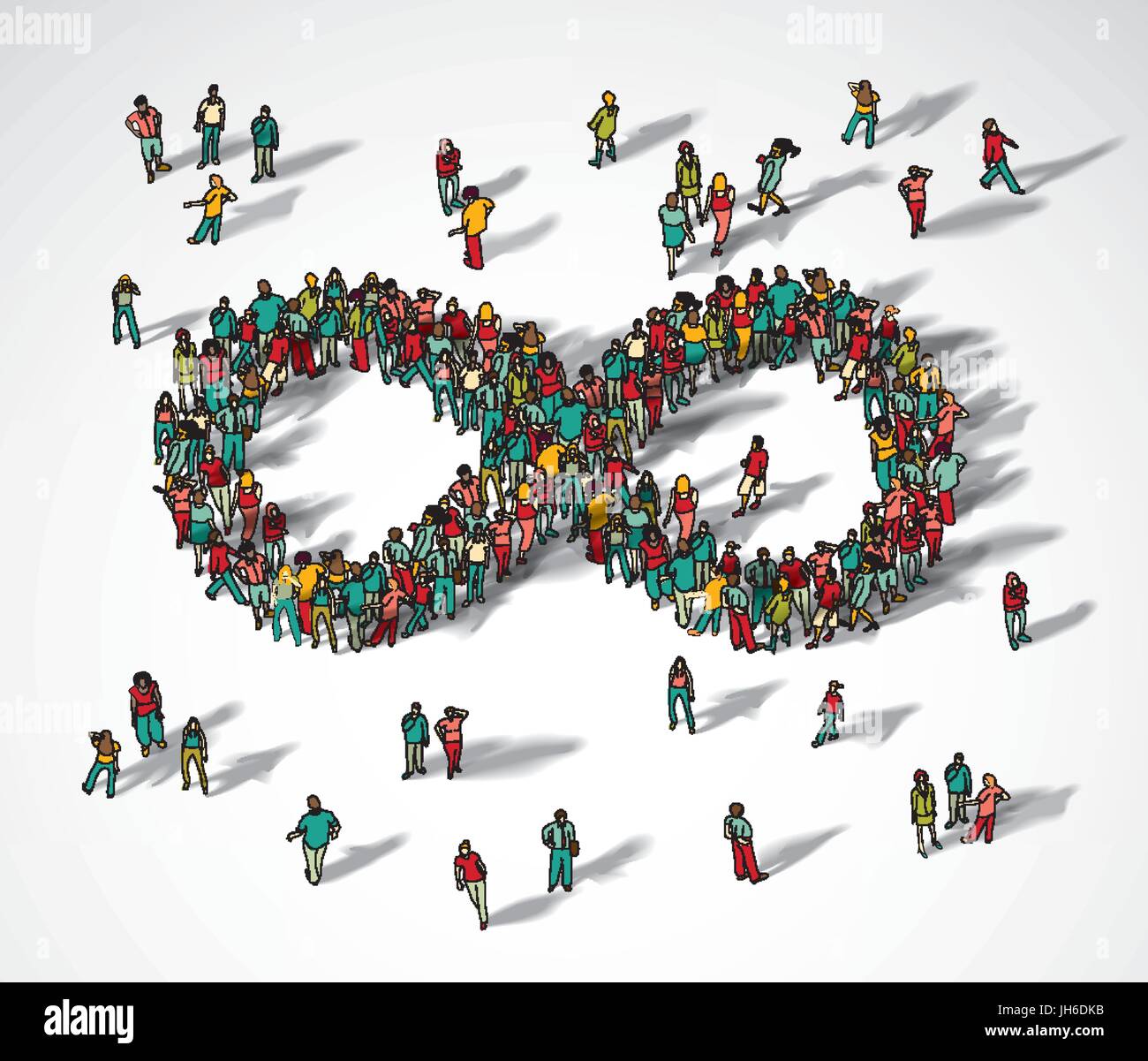 People Doing The Infinity Sign