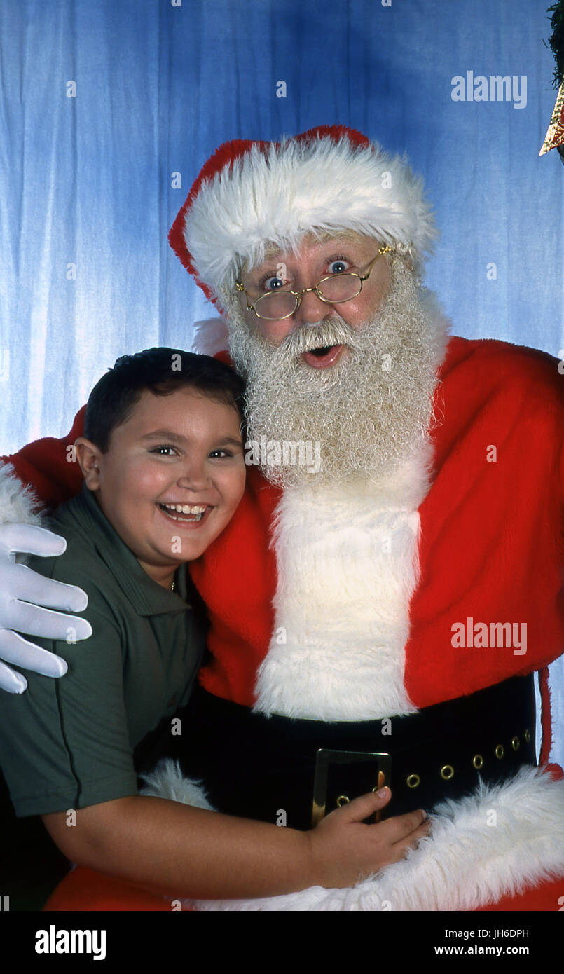 Santa Claus, child, Brazil Stock Photo - Alamy