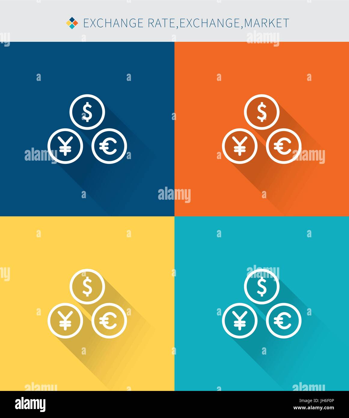 World currency exchange rate Stock Vector Images - Alamy