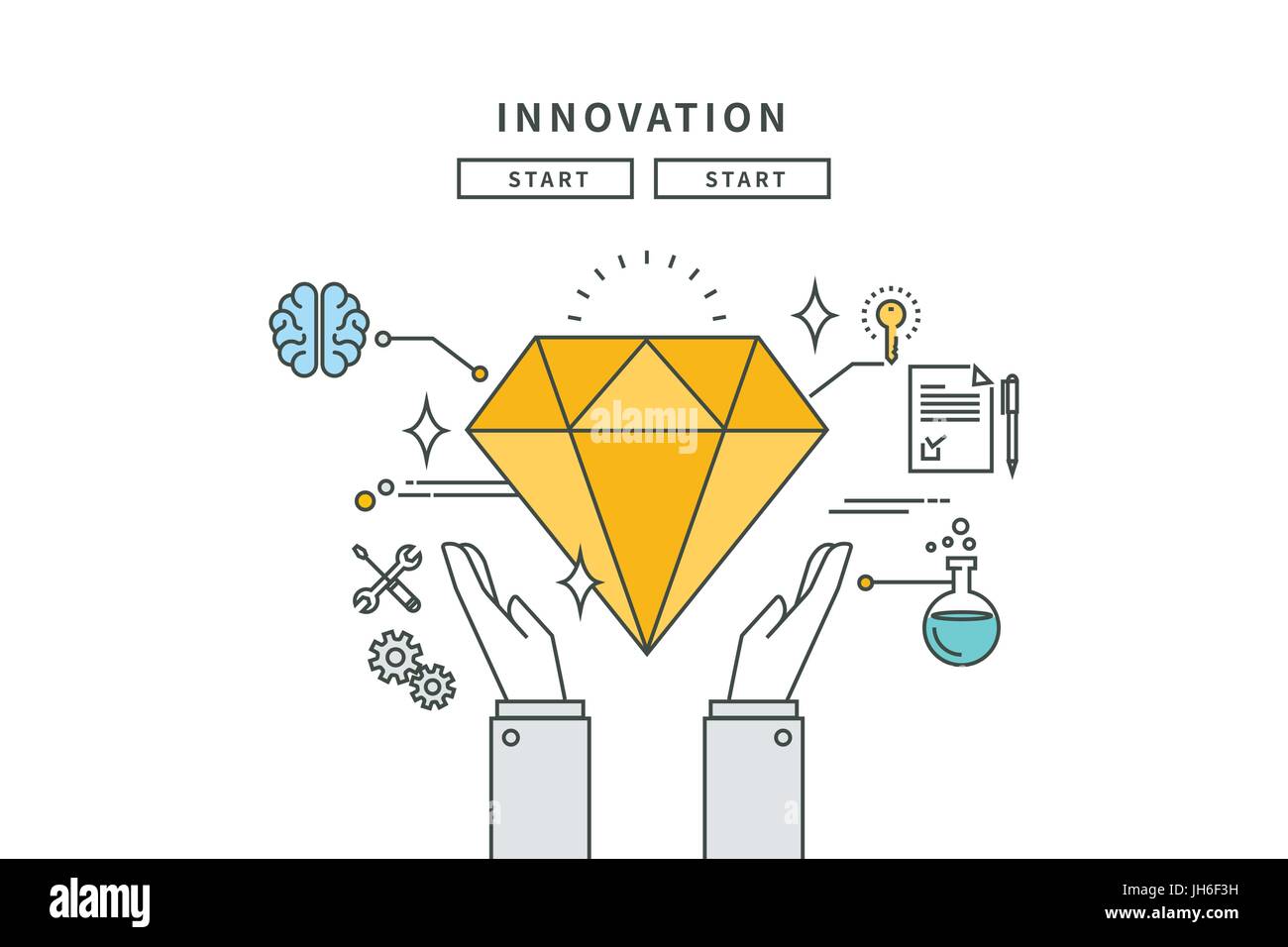 Innovation modern Stock Vector Images - Alamy