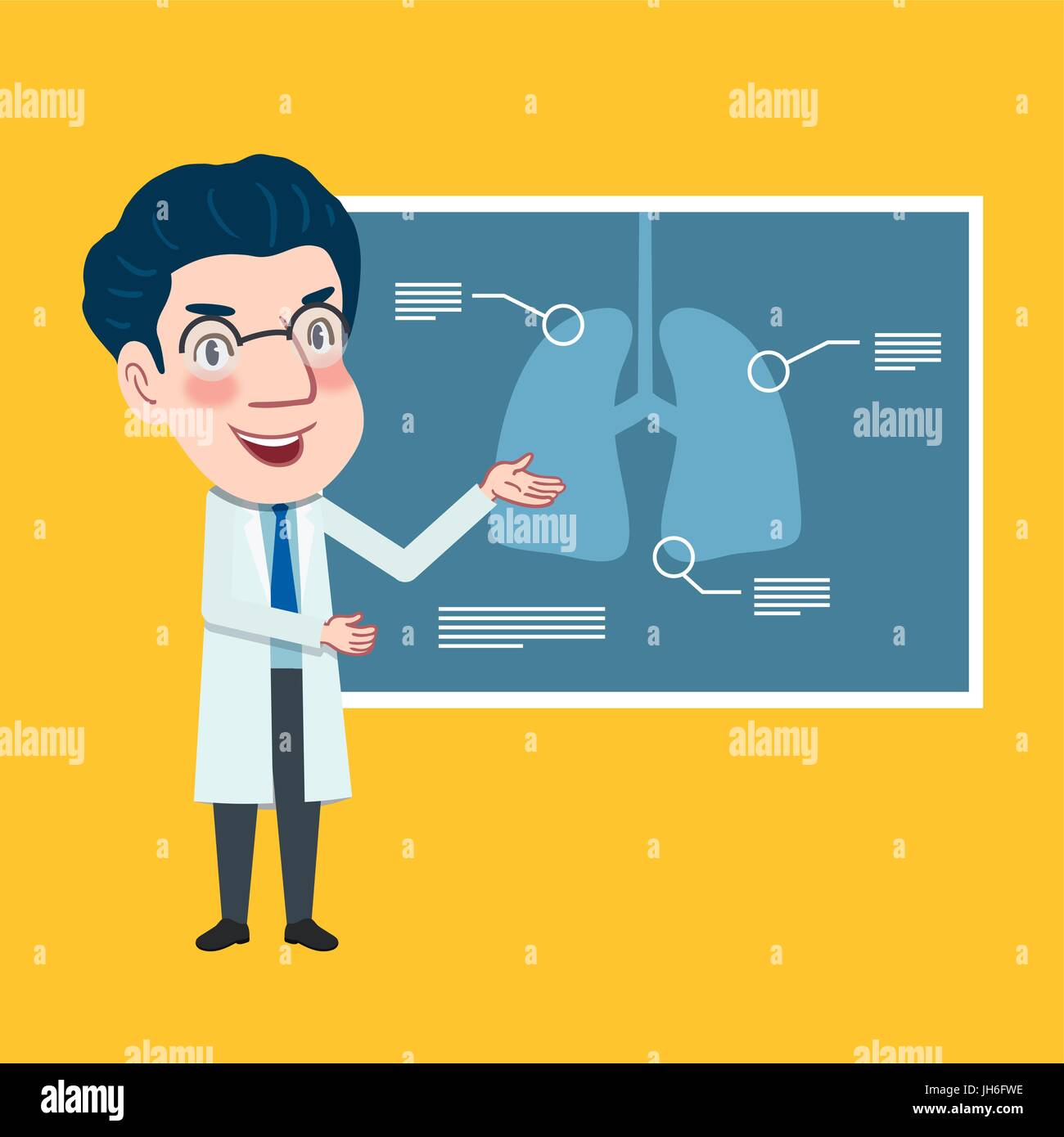 Drawing flat character design medical doctor concept ,vector ...
