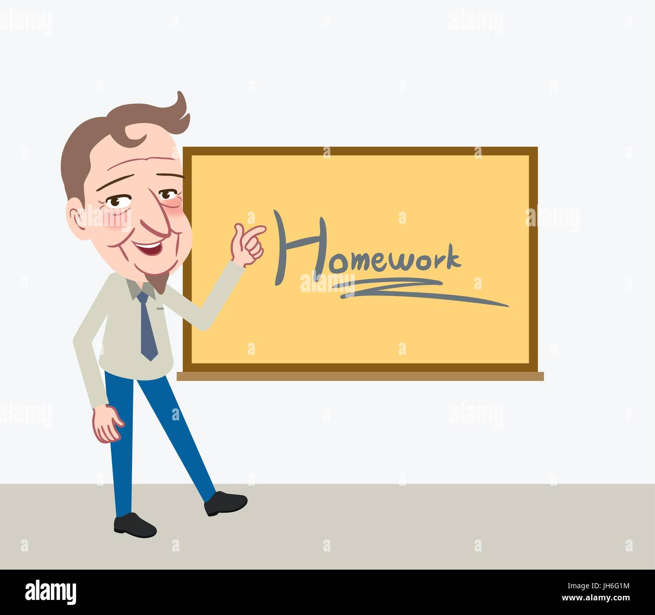 Teacher assignment Stock Vector Images - Alamy