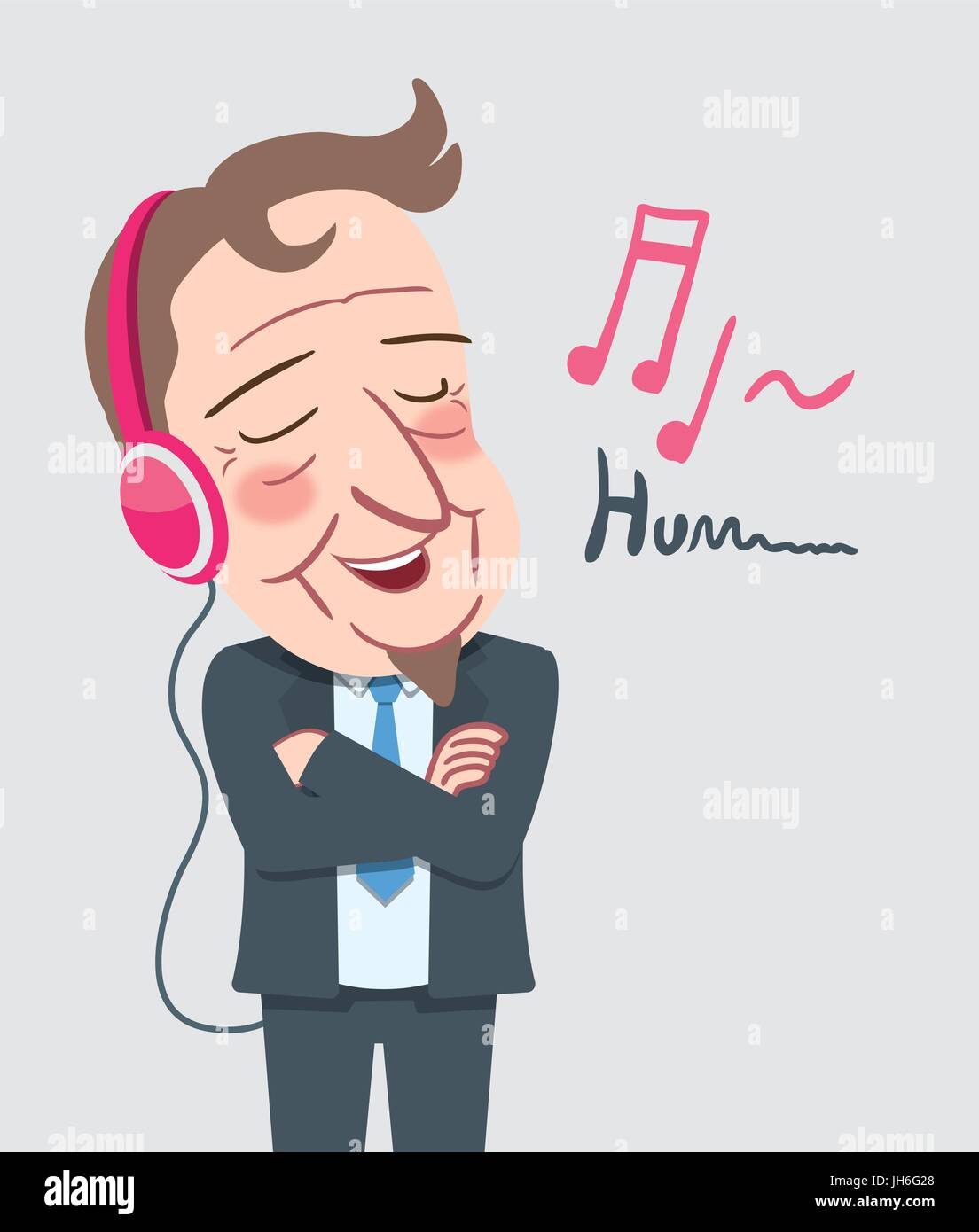 Active middle aged man Stock Vector Images - Alamy