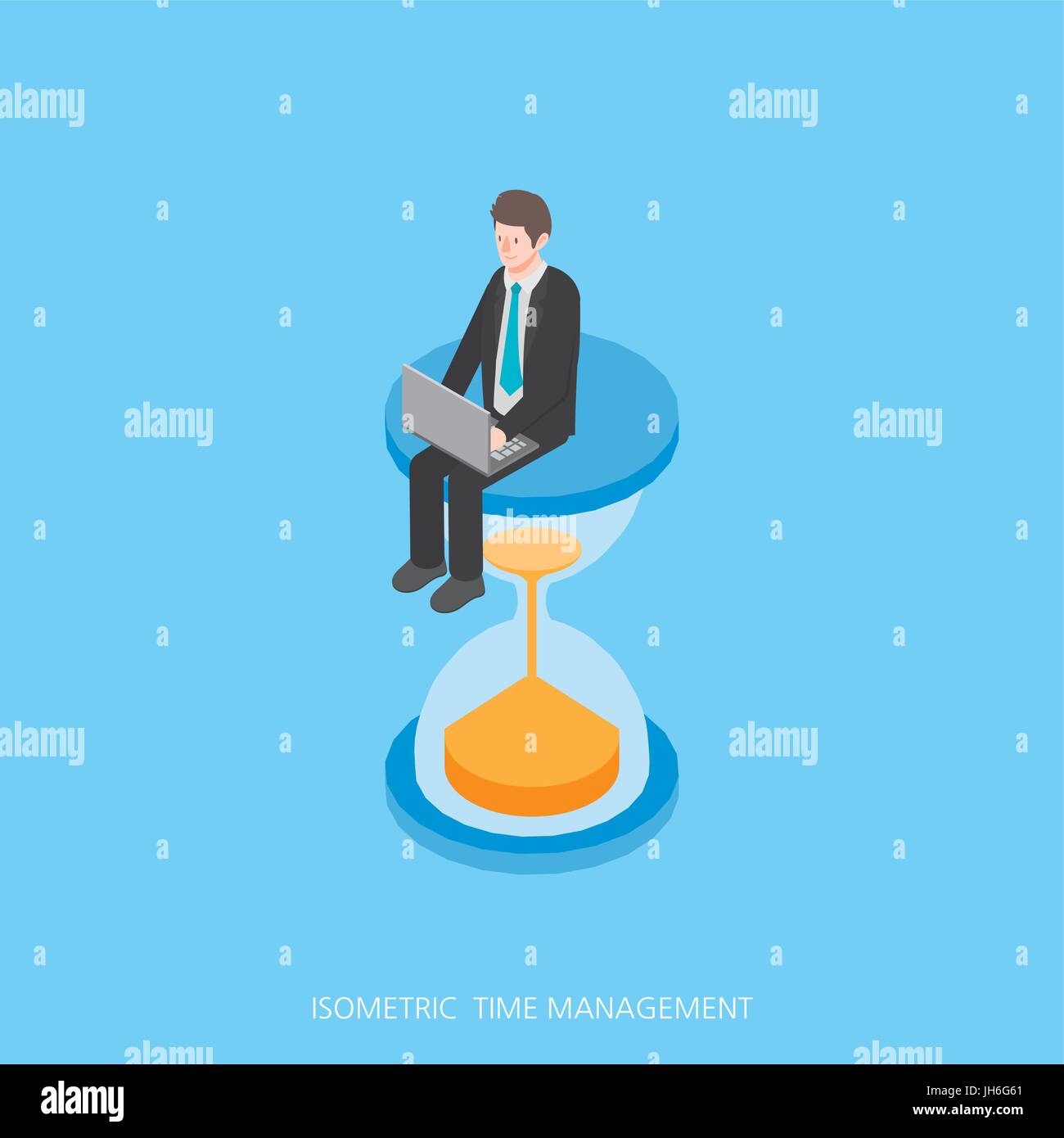 Work style concept 3d isometric hi-res stock photography and images - Alamy
