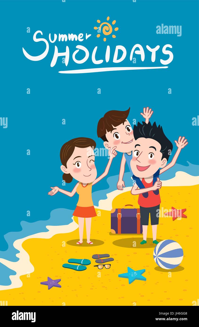 flat character design let's leave concept Stock Vector Image & Art - Alamy