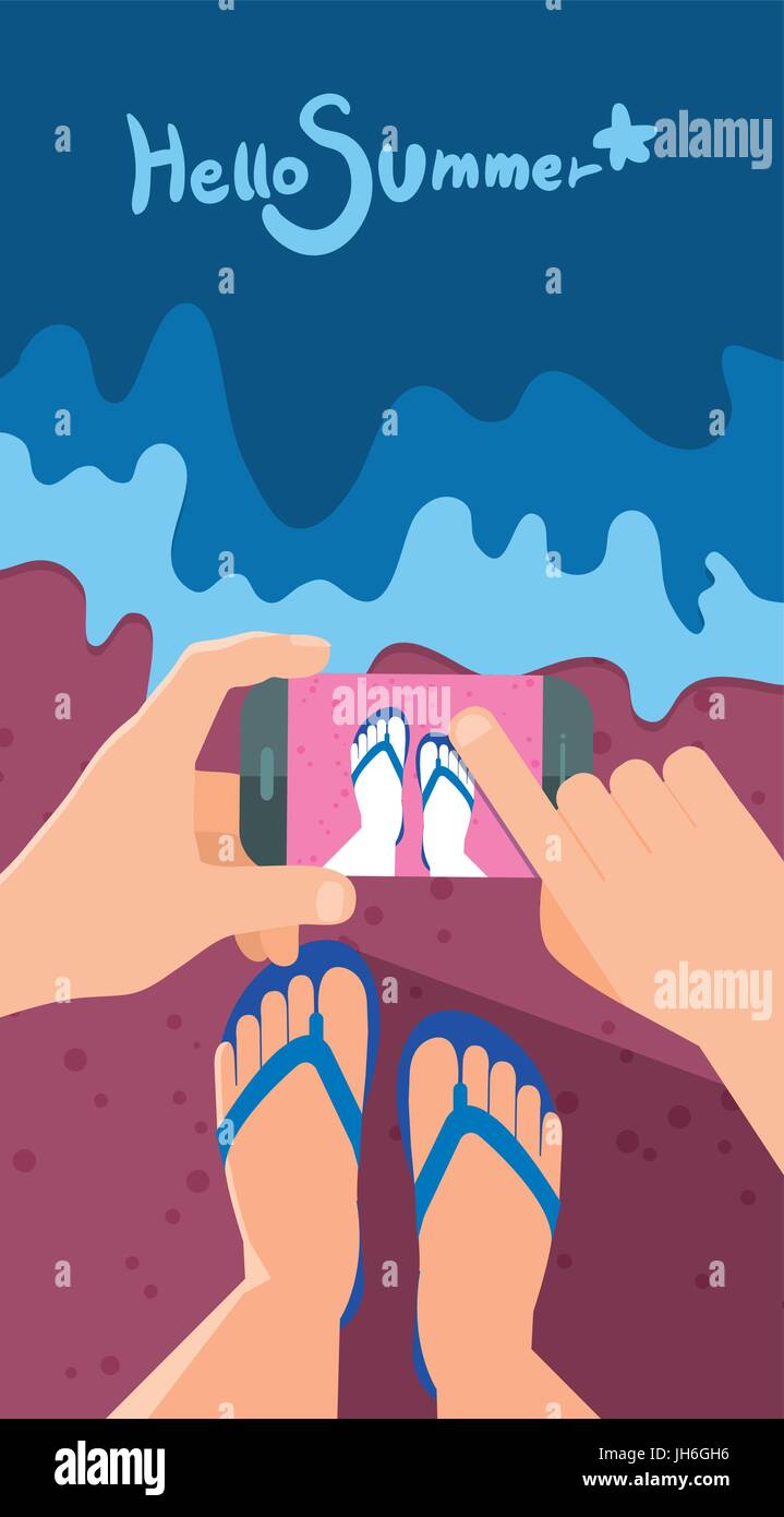 flat character design let's leave concept Stock Vector Image & Art - Alamy