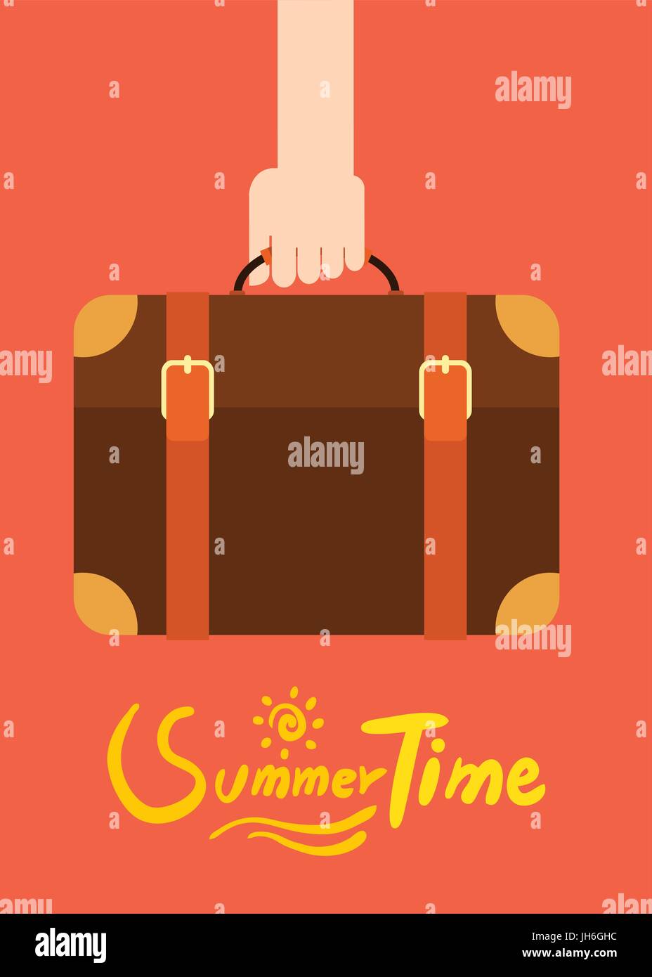 flat character design let's leave concept Stock Vector Image & Art - Alamy