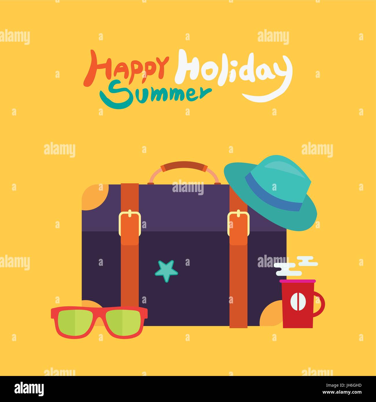 flat character design let's leave concept Stock Vector Image & Art - Alamy