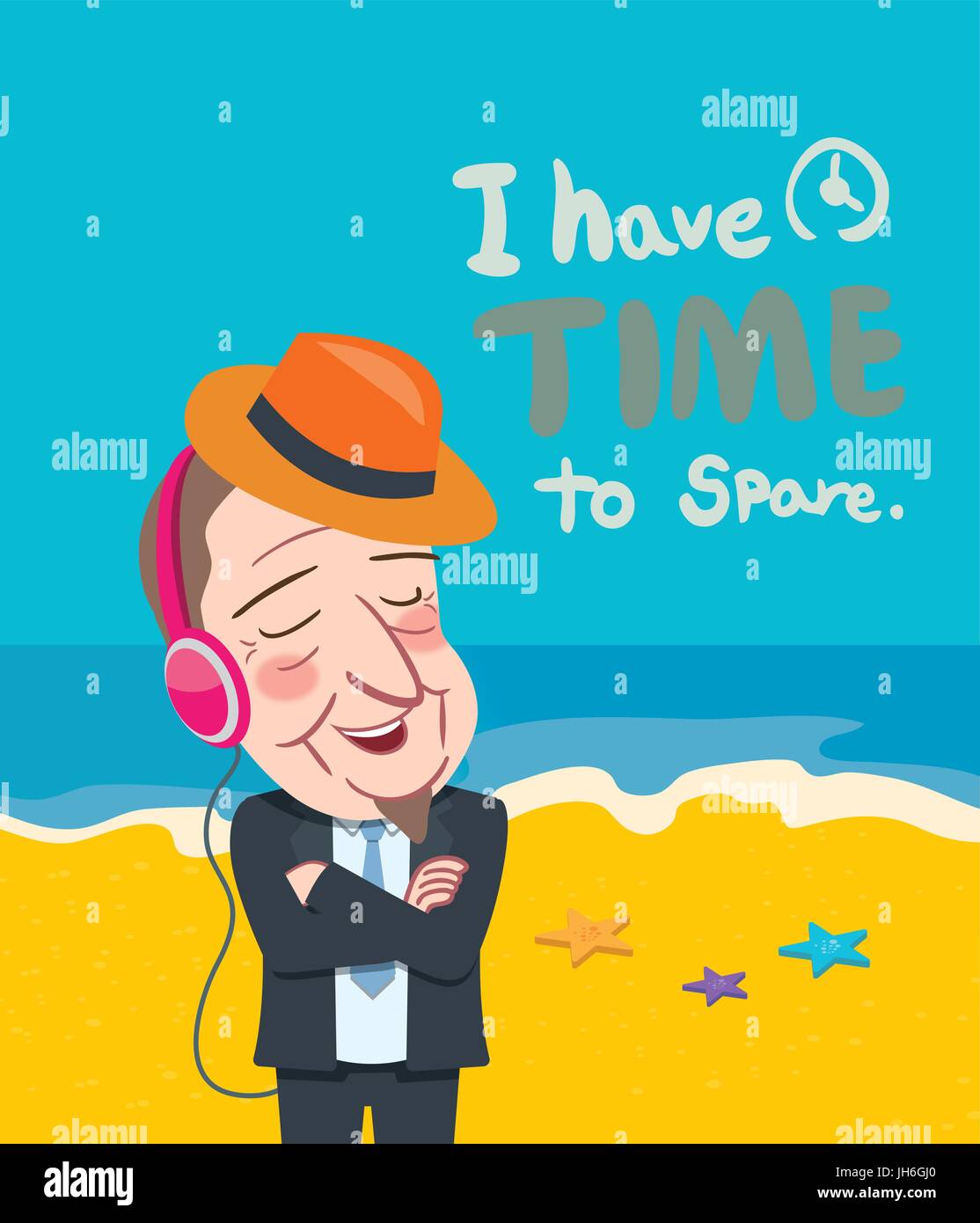 flat character design let's leave concept Stock Vector Image & Art - Alamy