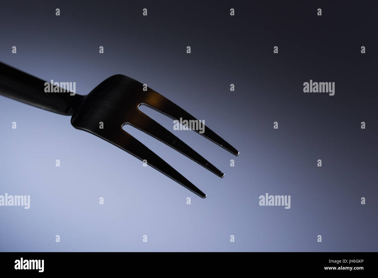 Silhouette of Fork Stock Photo - Alamy