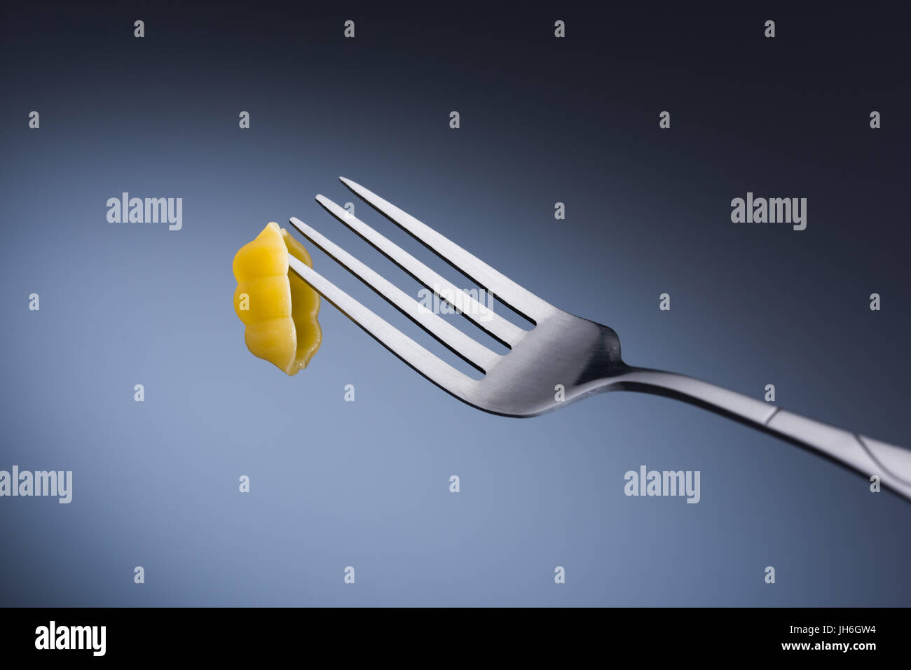 Pasta and Fork Stock Photo - Alamy