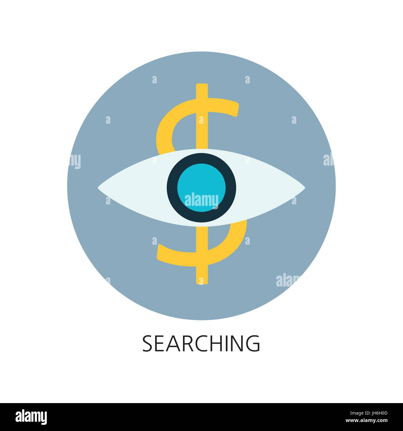 Visualize vector line icon Stock Vector Images - Alamy