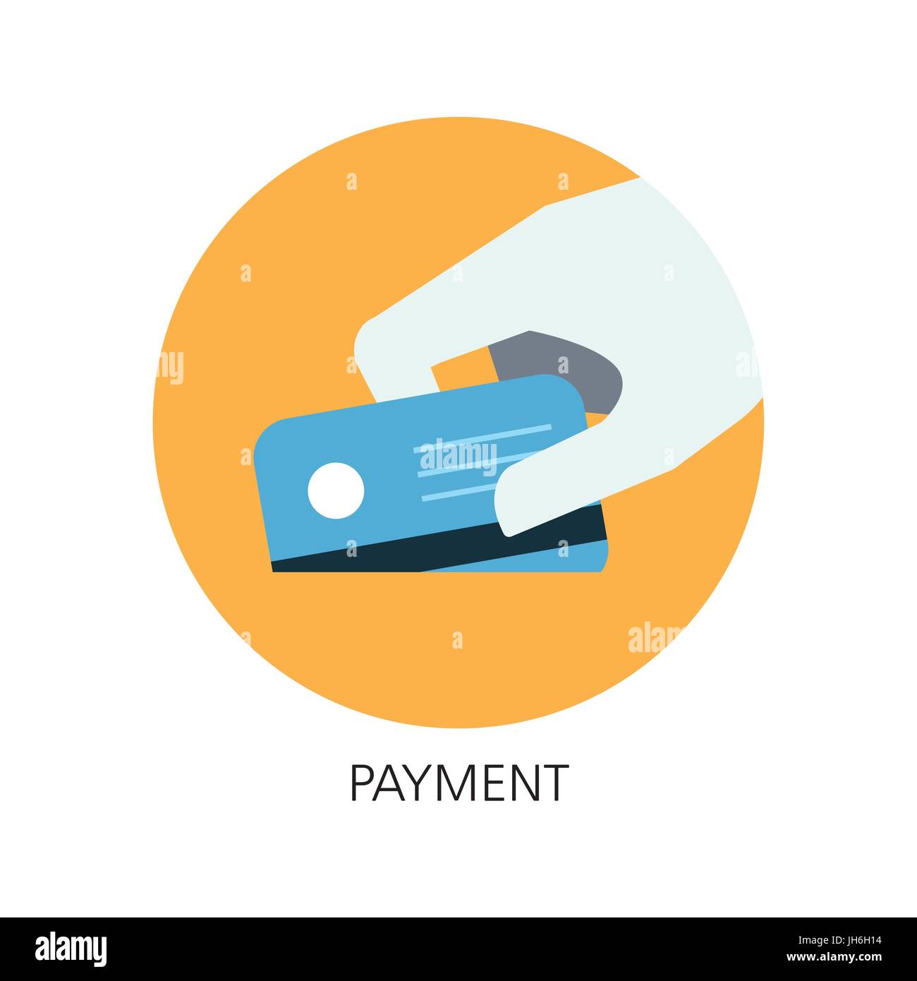 Processing payment modern retail Stock Vector Images - Alamy