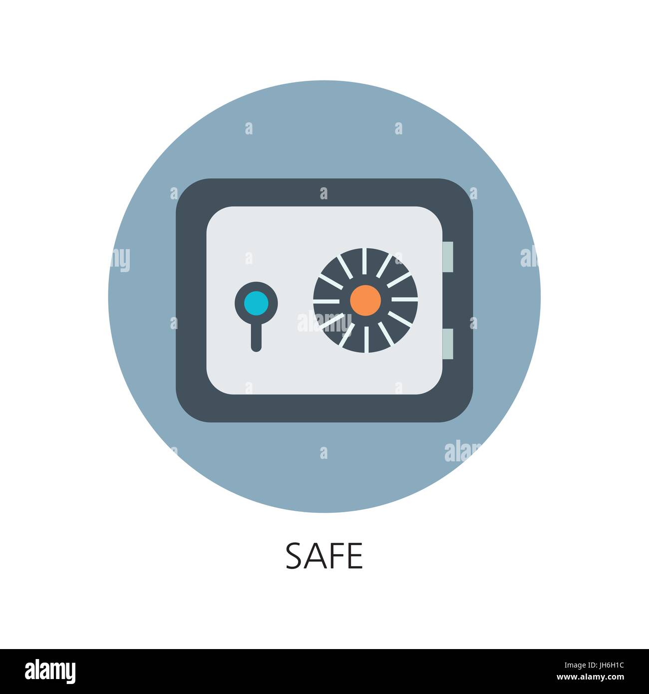 Keeping you safe sign Stock Vector Images - Alamy