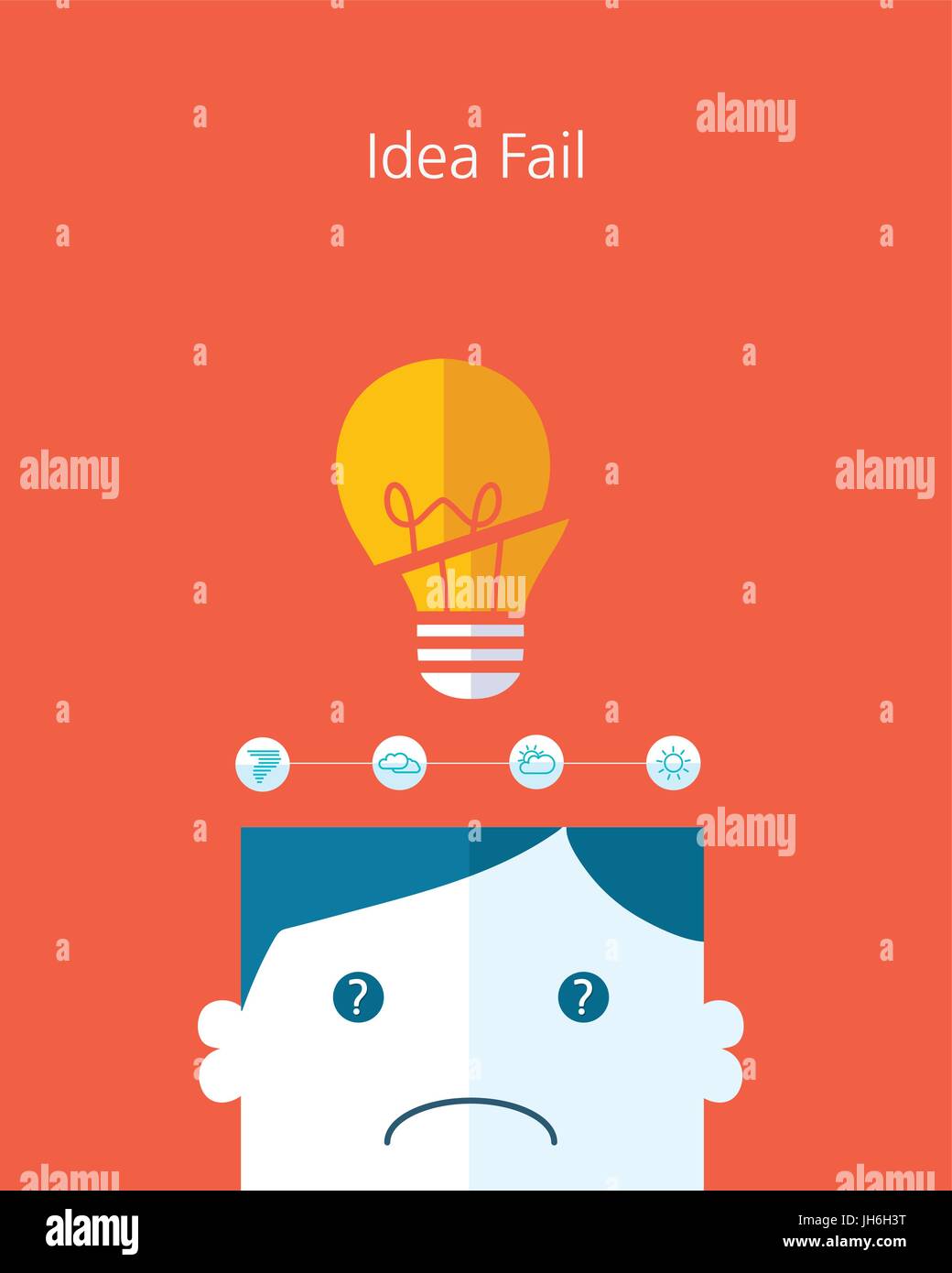 Relationship fail Stock Vector Images - Alamy