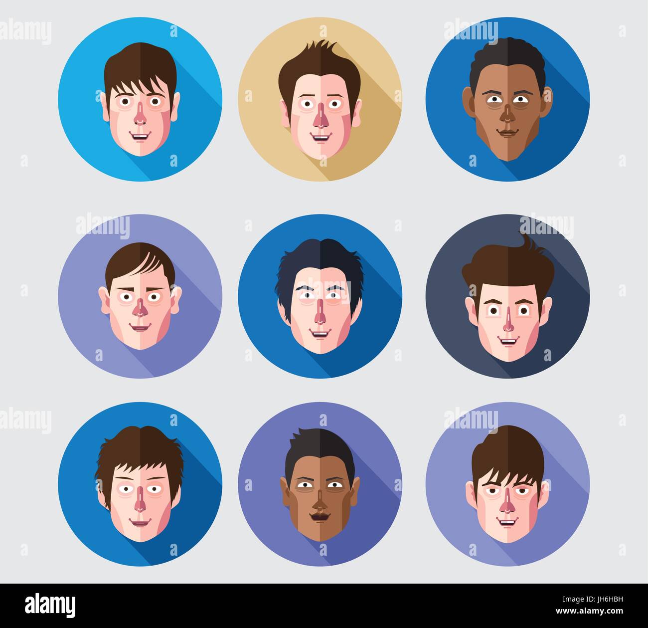 Teen girl character avatar vector illustration design hi-res stock ...