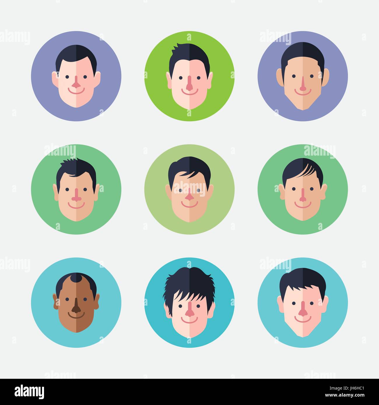 Male avatar solid icon Stock Vector Images - Alamy