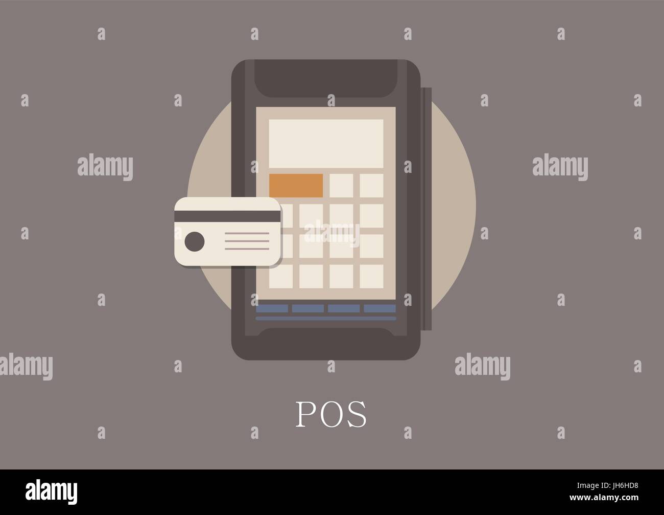 Smart pos Stock Vector Images - Alamy