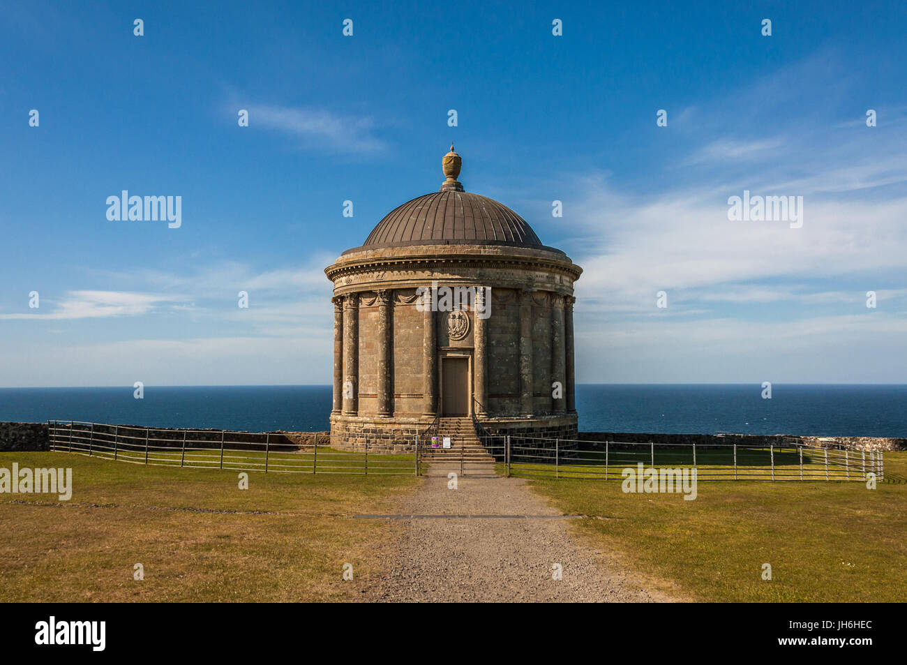 View of mussenden temple hi-res stock photography and images - Alamy