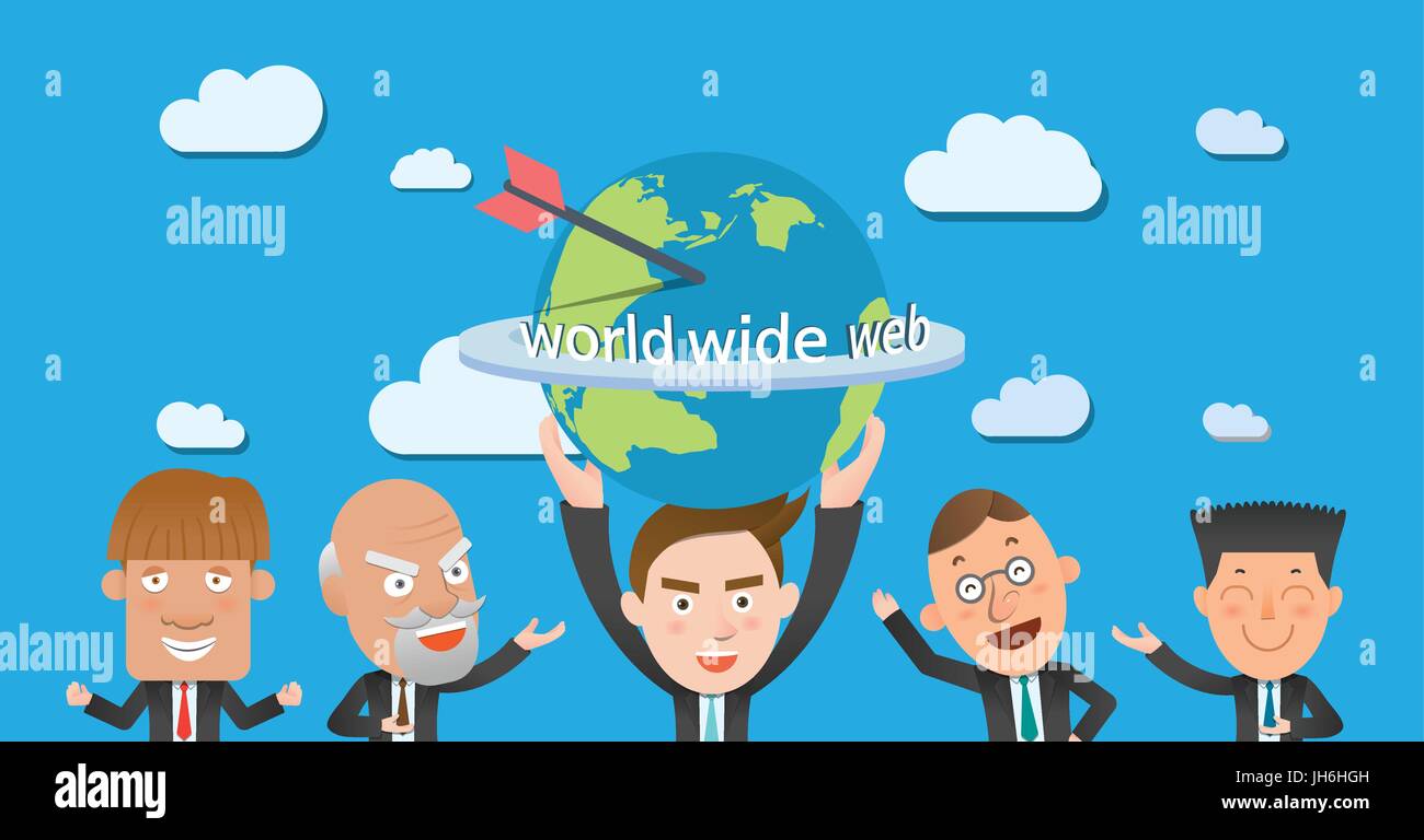 Global businesspeople Stock Vector Images - Alamy