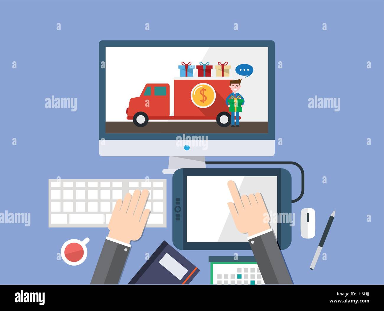 Interface designer Stock Vector Images - Alamy