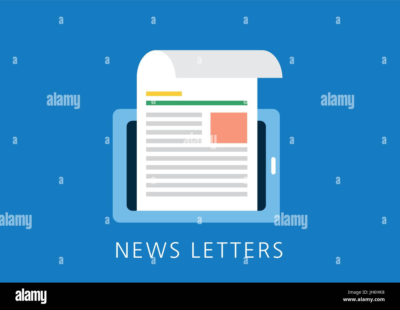 Daily letters Stock Vector Images - Alamy