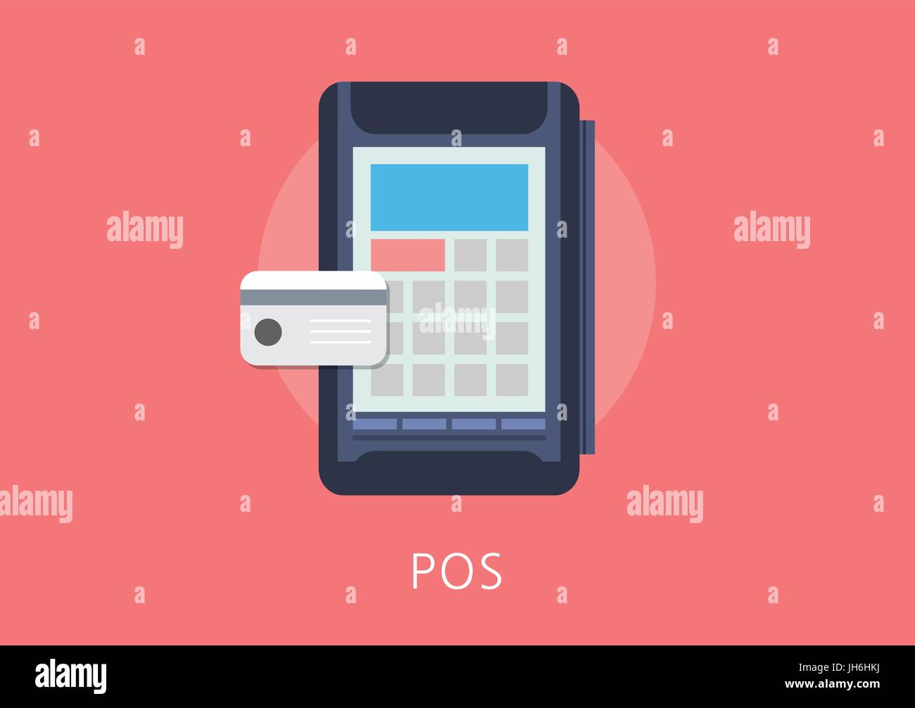 Smart pos Stock Vector Images - Alamy