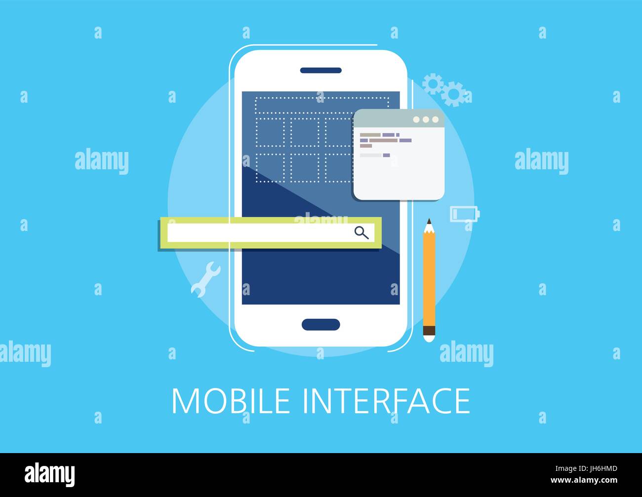 Api template Stock Vector Images - Alamy
