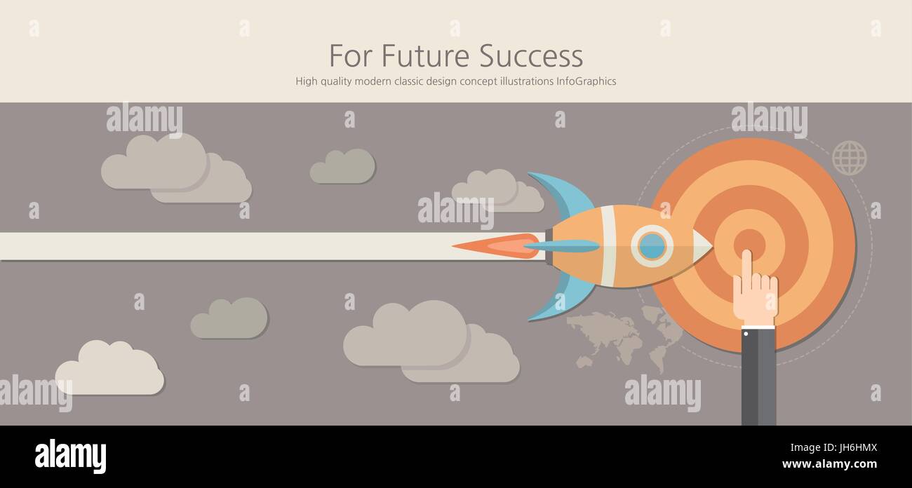 Future success concept Stock Vector Images - Alamy