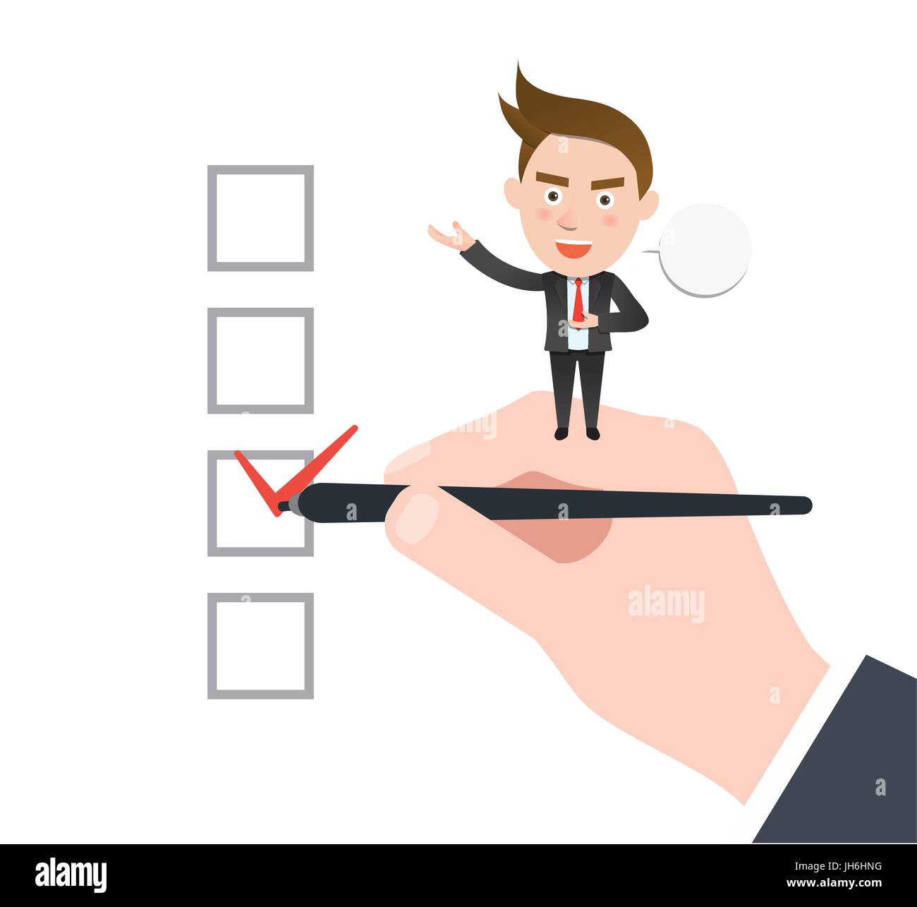 Check concept Stock Vector Images - Alamy