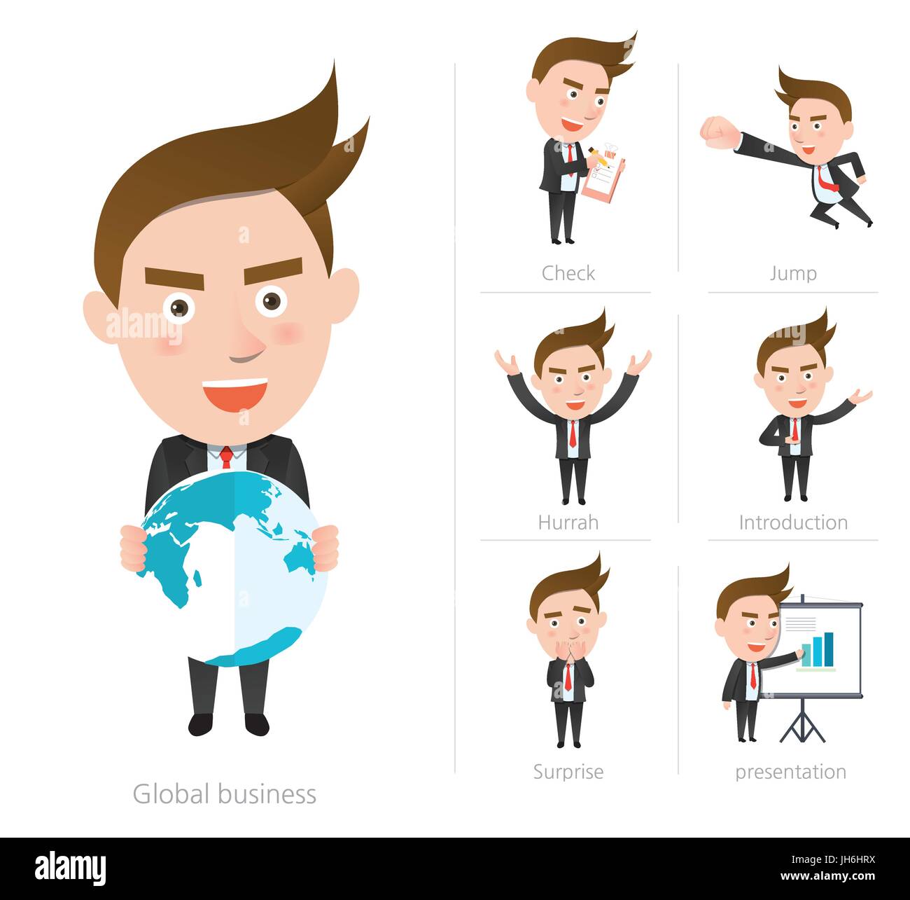 Employee introduction Stock Vector Images - Alamy
