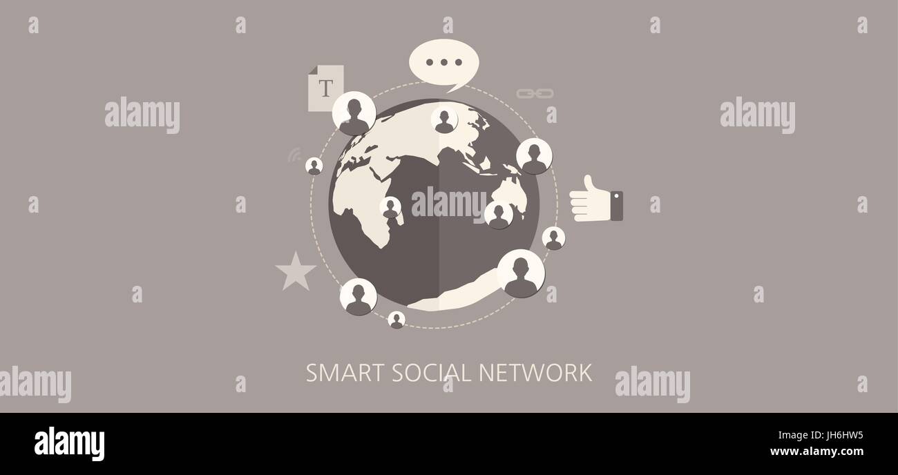 Modern and classic web total solution flat concept icon set Stock ...