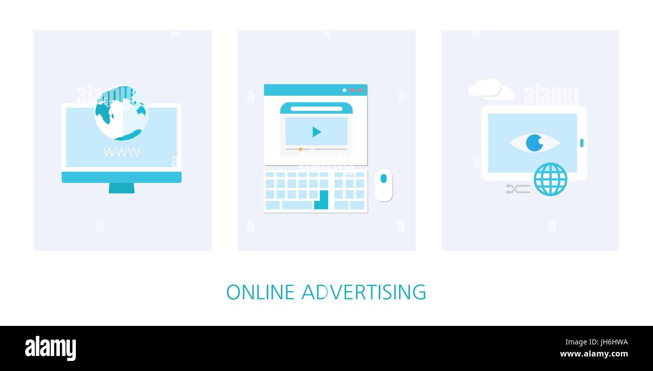 web design concept icon set Stock Vector Image & Art - Alamy