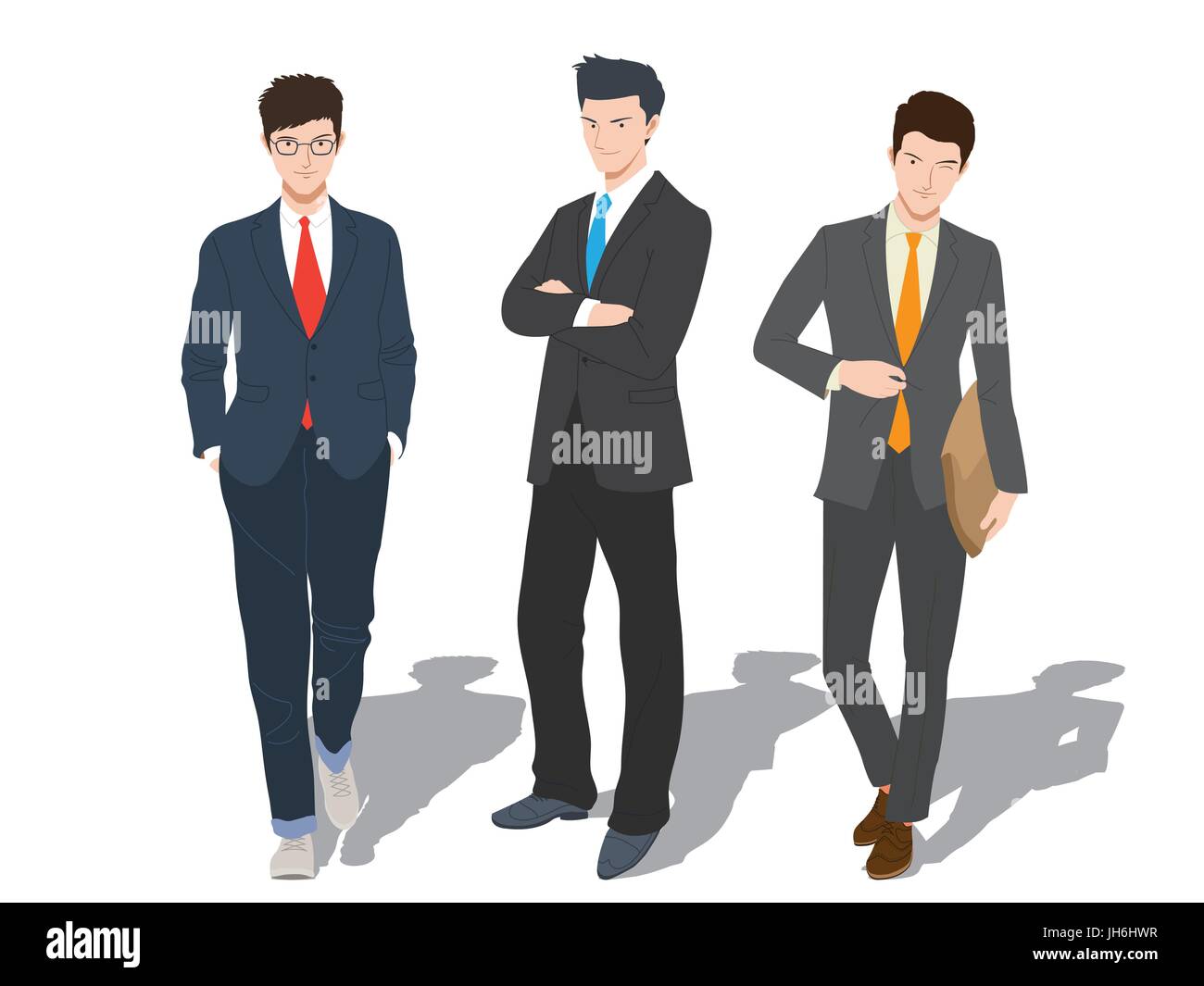 Create daily plan man hi-res stock photography and images - Alamy