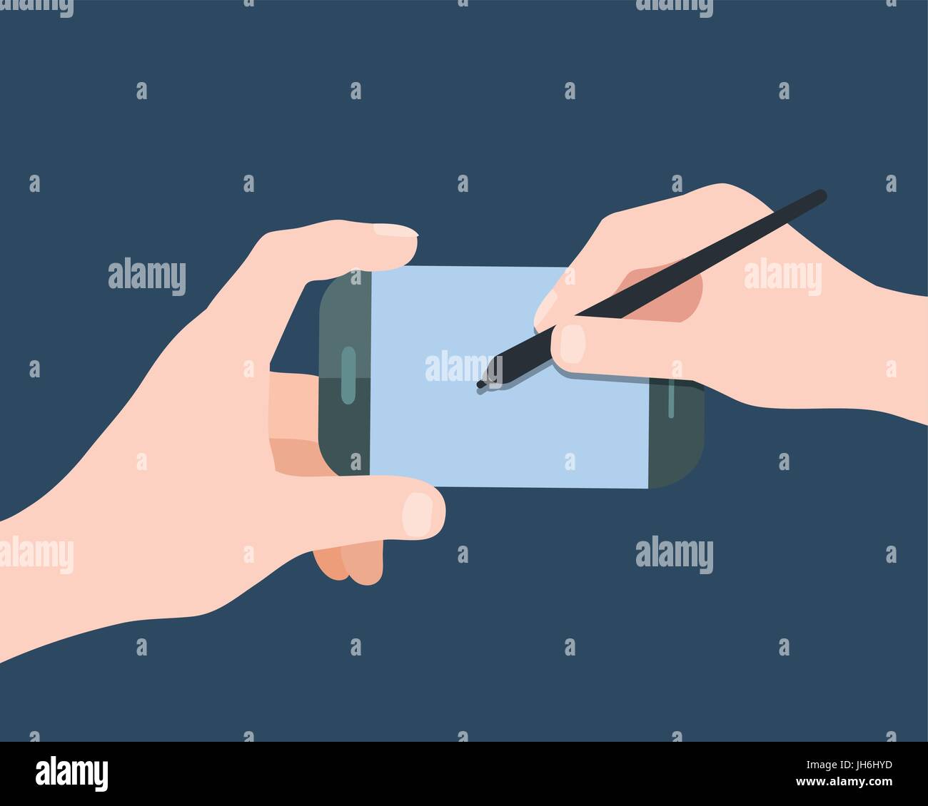smart concept flat design, vector Stock Vector Image & Art - Alamy