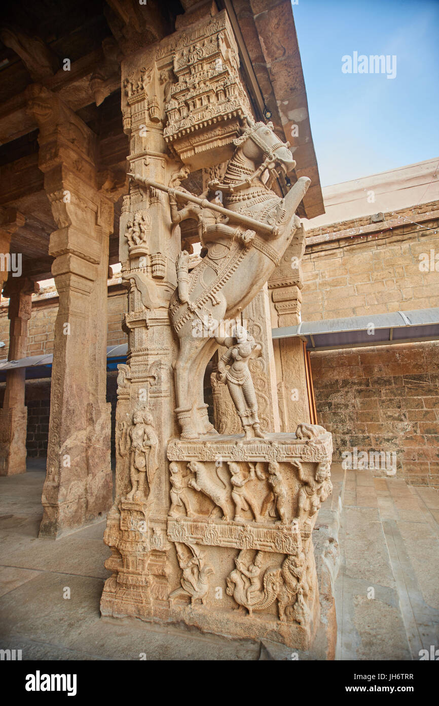 Sculpture sri ranganathaswamy temple hi-res stock photography and ...
