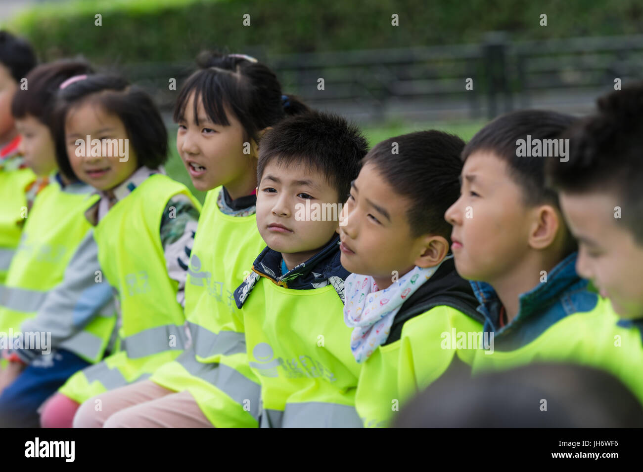 Chinese school kids hi-res stock photography and images - Alamy