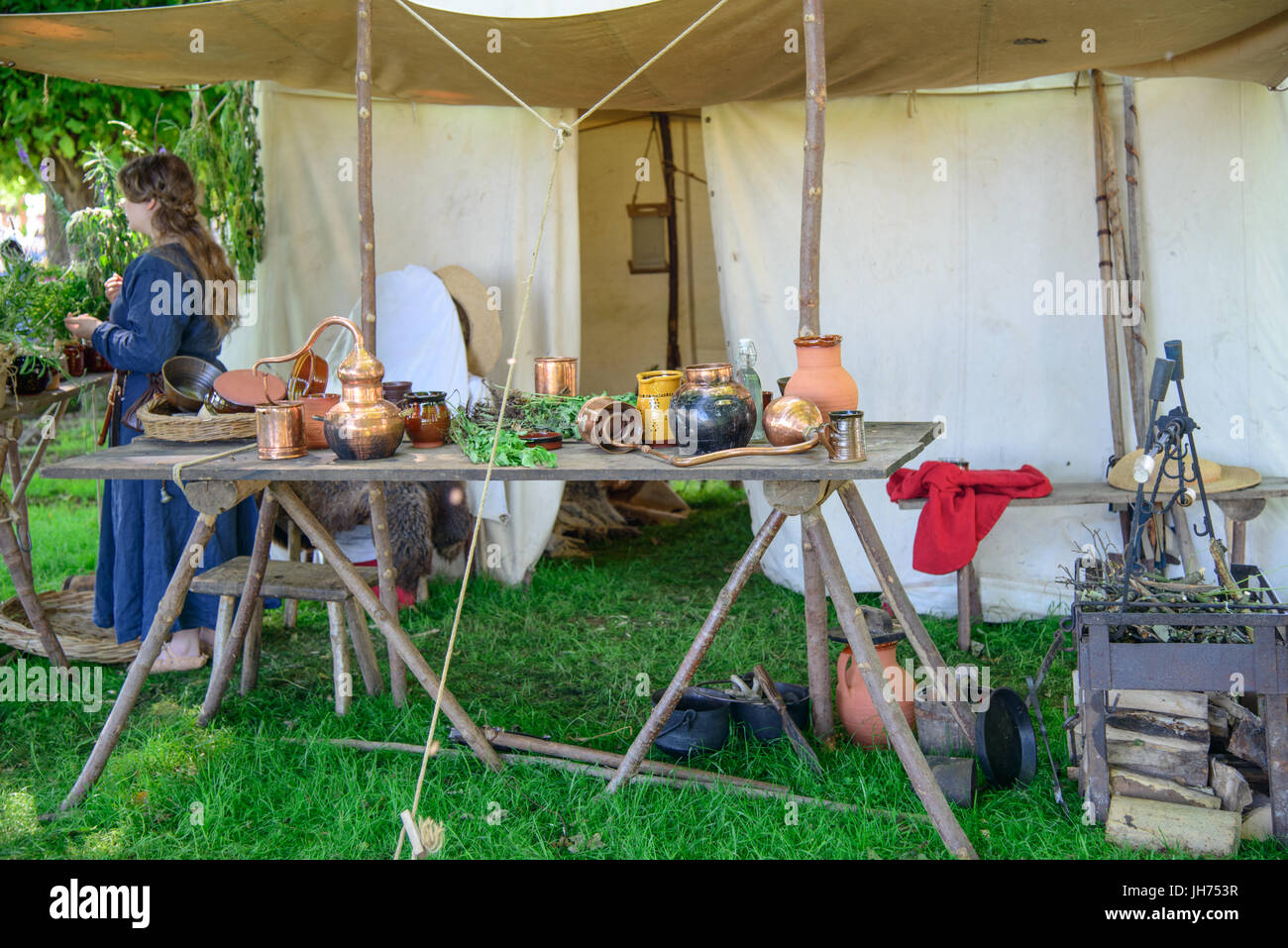 Medieval Crafts Fair High Resolution Stock Photography and Images - Alamy