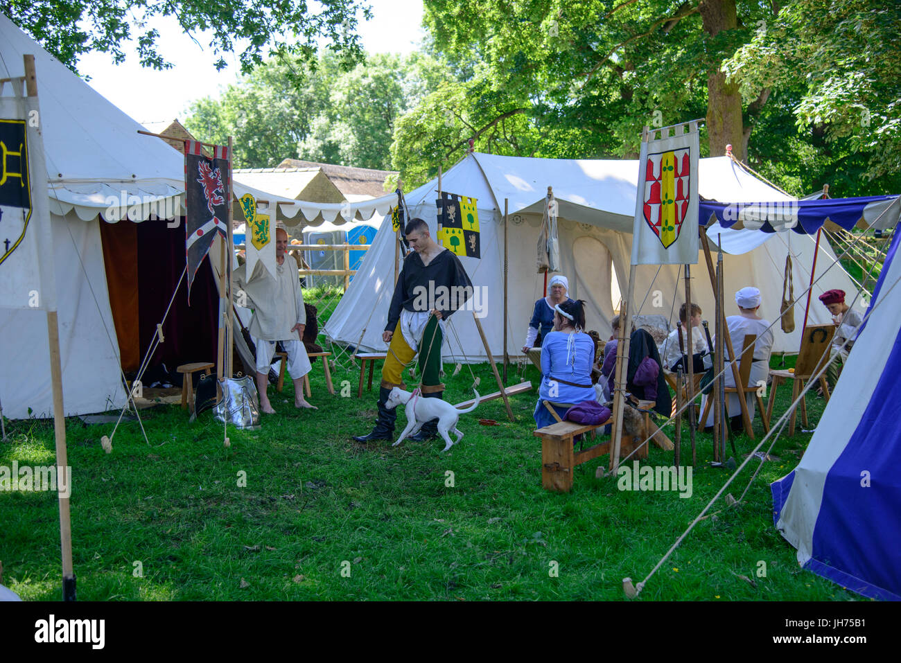 Tatton Park Medieval Fair Stock Photo - Alamy