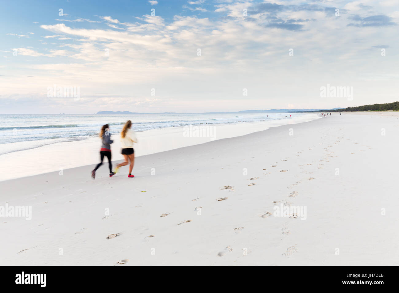 Two women at the beach two women at the beach hi-res stock photography ...